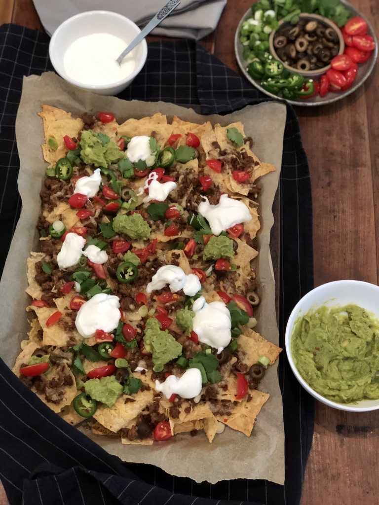 Sheet Pan Chorizo Nachos - New Morning Market